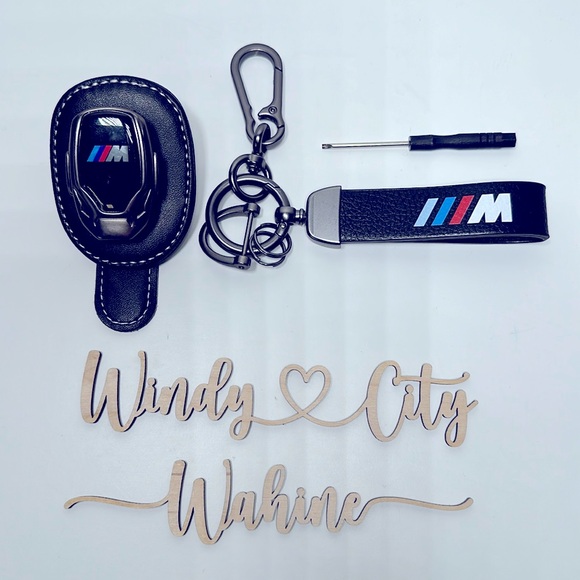 unbranded | Accessories | Nwt Bmw M Series Bundle Visor Clip Keychain ...